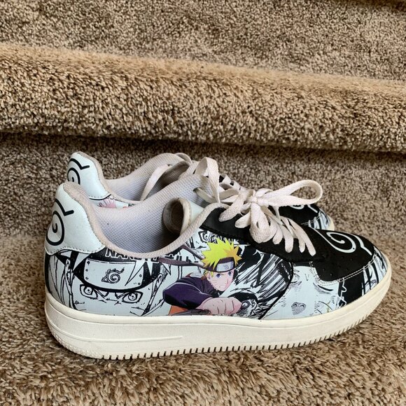 Naruto | Shoes | Naruto Custom Anime Air Force Sneakers | Poshmark